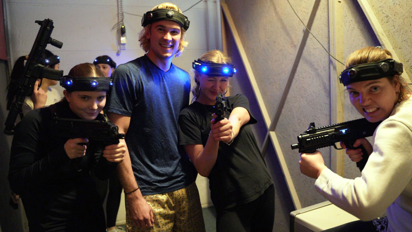 Blå Mandag med LASERGAME i Aarhus • Laserwar